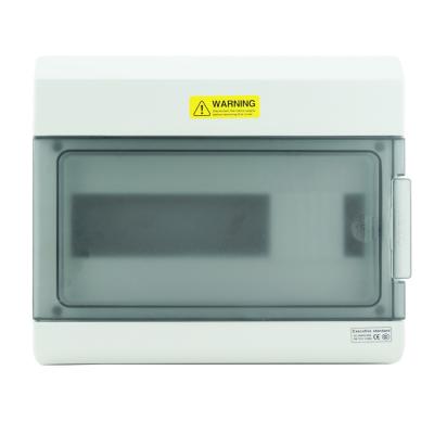 China 12 Way IP67 Waterproof Outdoor Electrical Distribution Switch Box Plastic Enclosure for sale
