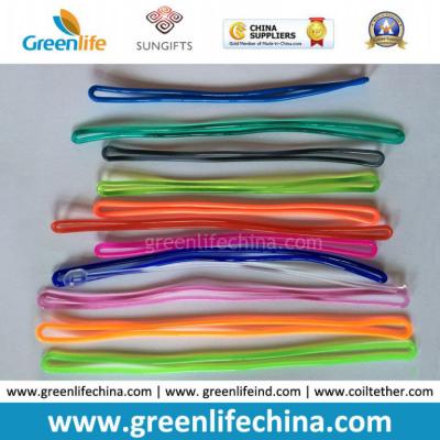 China Customs Colors Popular PVC Luggage Tag Loops for sale