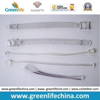 China Different Types PVC Good Quality Clear Promotional Luggage Loops for sale
