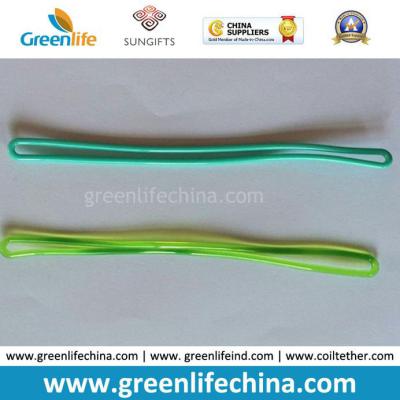 China High Quality Promotional PVC Loop Transparent Green Blue Colors for sale