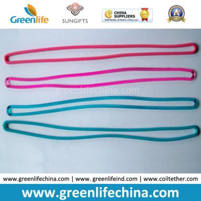 China PVC Round Rope Luggage Hang Tag Accessory Loop Straps for sale