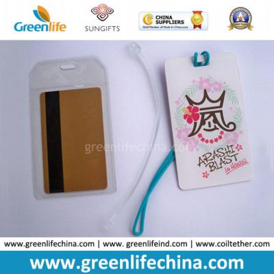 China Clear PVC Card Holder/Travel Tag for Luggage Tag Using for sale
