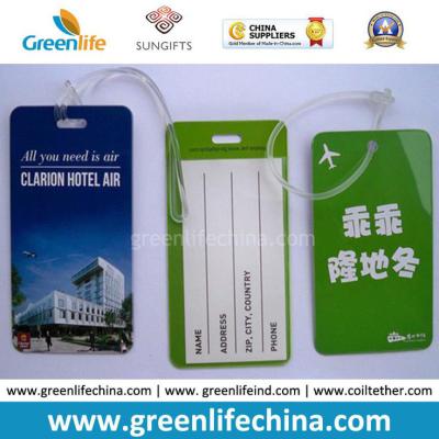 China Custom Advertismental Gift Tag for VIP Clients Luggage Hang Tag for sale