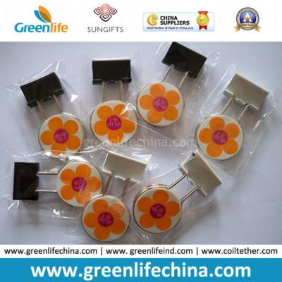 China Custom Flower Printing Paper Clip Good Promotional Gifts for sale