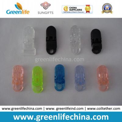 China Hot Sale Factory Top Quality Colored Plastic Alligator Badge Clip for sale