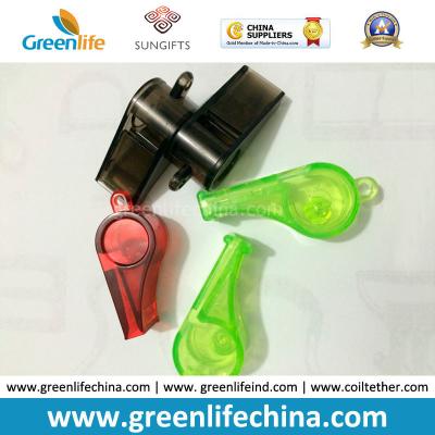 China Top Quality Promotional Transparent Gift Whistles in Custom Colors for sale