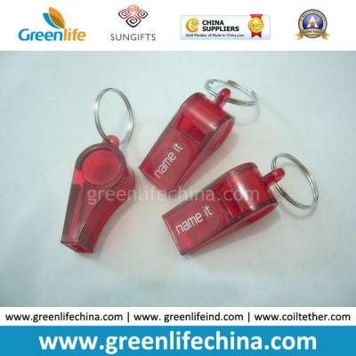 China China Producing Good Price Fashionable Translucent Red Smart Whistles for sale