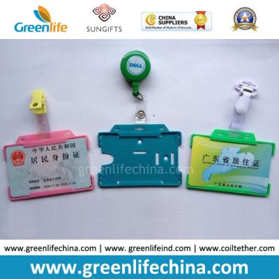 China Lanyard Card Holder/Badge Reel Holder Combo for ID Cards for sale