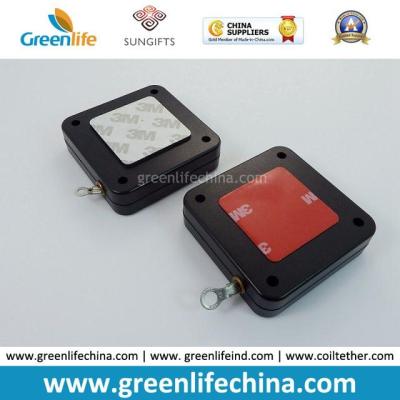 China Plastic Square Loss Prevention Pull Box W/3m Glue on Back for sale