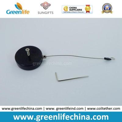 China Security Display Recoiler for Anti-Theft Small Round by Screw Fixed for sale
