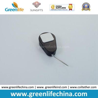 China Retail Display Box Plastic Tear Drop Shape Retractable Cable Fitting for sale