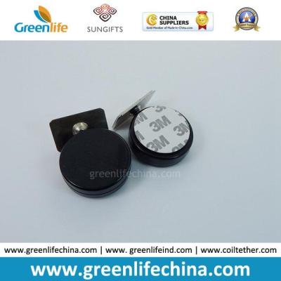 China Round Plastic ABS Shell Conveniently Display Box by Metal Sticker for sale