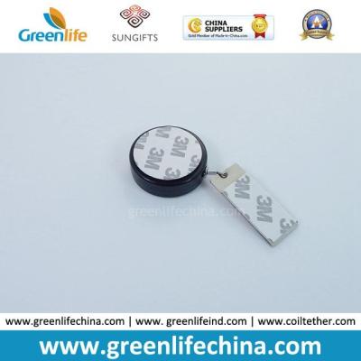 China Retractable Pull Box Round Shape W/Rectangle Metal Sheet for sale