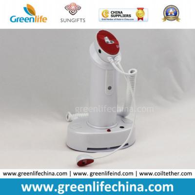 China Newest Design White Mobile Security Display Stand W/Charging Alarm for sale