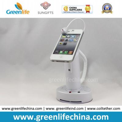 China Hot Sale White Security Mobile Display Stand System W/Alarm for sale