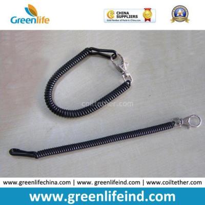 China Black Deluxe Coil with Mini Trigger Snap Hot Anti-Theft Belt for sale