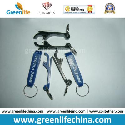 China Promotional Plastic Beer Bottle Opener with Key Ring Good Advertismental Product for sale