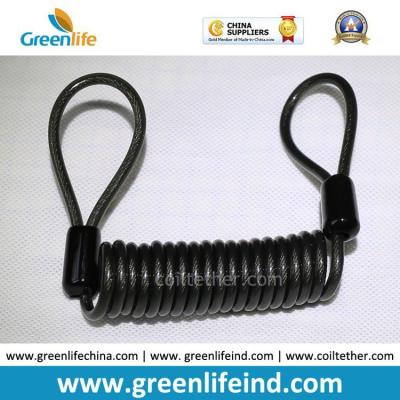 China Short Strong Customized Loops End Protection Coil Tool Leash for sale