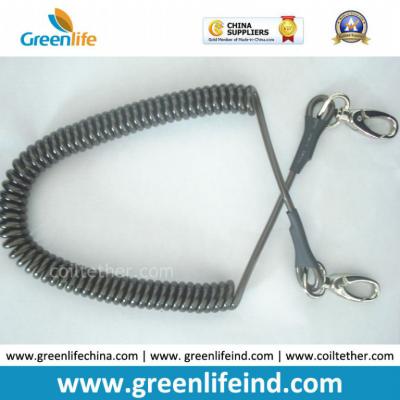 China Stainless Steel Extending Spiral Lanyard for Tools Safe for sale