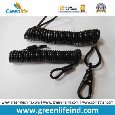 China High Quality Stretchable plastic Coiled Strap W/Two Loop Ends for sale