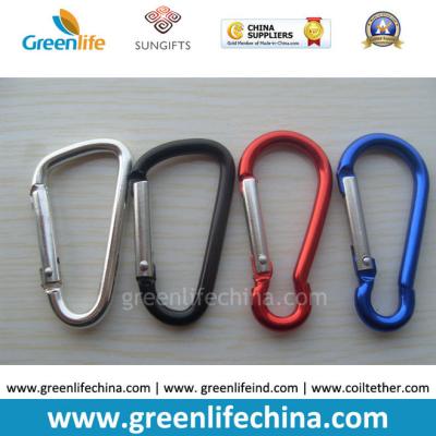 China 3 inches colorful snap hook different shapes available promotional hot selling carabiners for sale