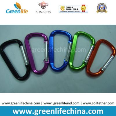 China Top quality aluminium metal carabiner carabiner hooks custom colors in cheap China price for sale