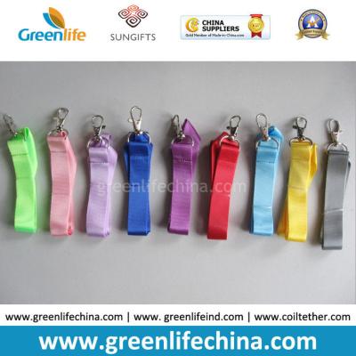 China Flat tube cotton/polyester mix for a finer weave fashion colors lanyard badge accessories for sale