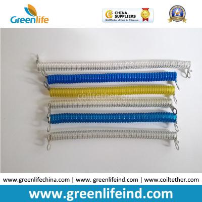 China Testing Machine Need Spiral Spring 10CM Long Tether Holder with 2pcs Metal Eyelets for sale