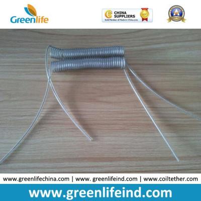 China Transparent Gray Steel Wire Coil Semi-finished Custom Tether for sale