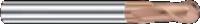 China Long Shank Ball Nose End Mills ISO9001 For Professional Milling for sale