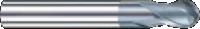 China High Rigidity Hss Ball Nose End Mills Vibration Resistant Milling Ball Cutter for sale