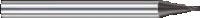 China 2 Flute Micro Diameter Ball Nose End Mills With 30 Degrees Helix Angle for sale
