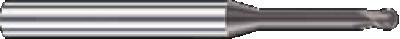 China Deep Groove Ball Nose Router Cutter 4 Flute High Efficiency Long Ball Nose End Mill for sale
