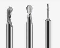 China 2 Flute Ball Nose Cnc Ball Nose Insert Cutter Wear Resistant TiAlN Coating for sale
