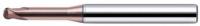 China Carbide Ball Nose End Mills 30 Degrees Helix Angle For High Precision Machining for sale