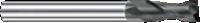 China Flat Square End Mills 2 Flutes Long Lifespan Wear Resistant Right Hand Cutting Direction for sale