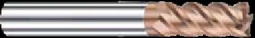 China High Durability Square End Mill Cutter High Toughness With Long Lifespan for sale