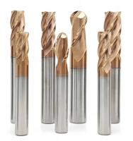 China 4 Flutes Carbide Square End Mill Wear Resistant Long Shank End Mills With Flat Ends for sale