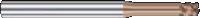 China Long Lasting Carbide Corner Radius End Mill 30 Degree Helix Angle Versatile for sale