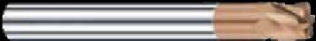 China 5 Flutes End Mill Drill Bit Corner Radius Milling Tool High Performance for sale