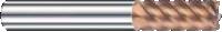 China 6 Flutes Corner Radius End Mills Powerful Precision Tools For Cylindrical Milling Cutter for sale