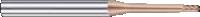 China Reliable Corner Radius End Mills With 45 Degrees Helix Angle Customized for sale