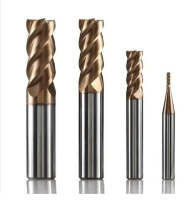 China Long Shank Corner Radius End Mills 45 Degree Helix Angle For Precise Milling Operations for sale