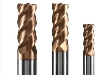 China High Performance Corner Radius End Mills Standard With 4 Flutes for sale