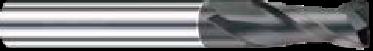 China Long Lasting Corner Radius Milling Cutters Wear Resistant With Integral Structure for sale