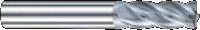 China 35° Helix Angle Stainless Steel End Mills HSS End Mills For Accurate Cutting for sale