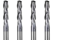 China 4 Flute Mill Cutting Tools End Mill Router Bit Advanced Coating For Slotting Configurations for sale