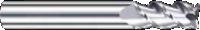 China Long Shank Aluminum Finishing End Mill Versatile 45 Degrees Helix Angle for sale