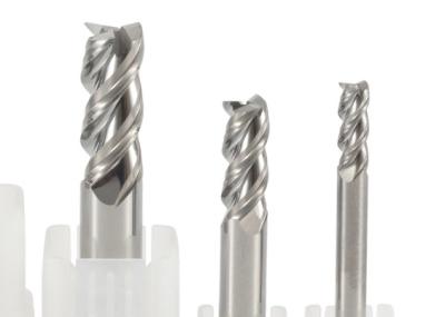 China Sharp Edge Aluminum End Mills 45° Helix Angle High Performance Aluminum Cutter for sale