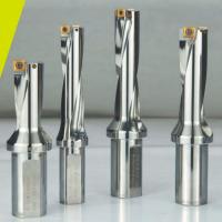China Straight Shank Multi Purpose U Drill Replaceable For Hole Machining for sale